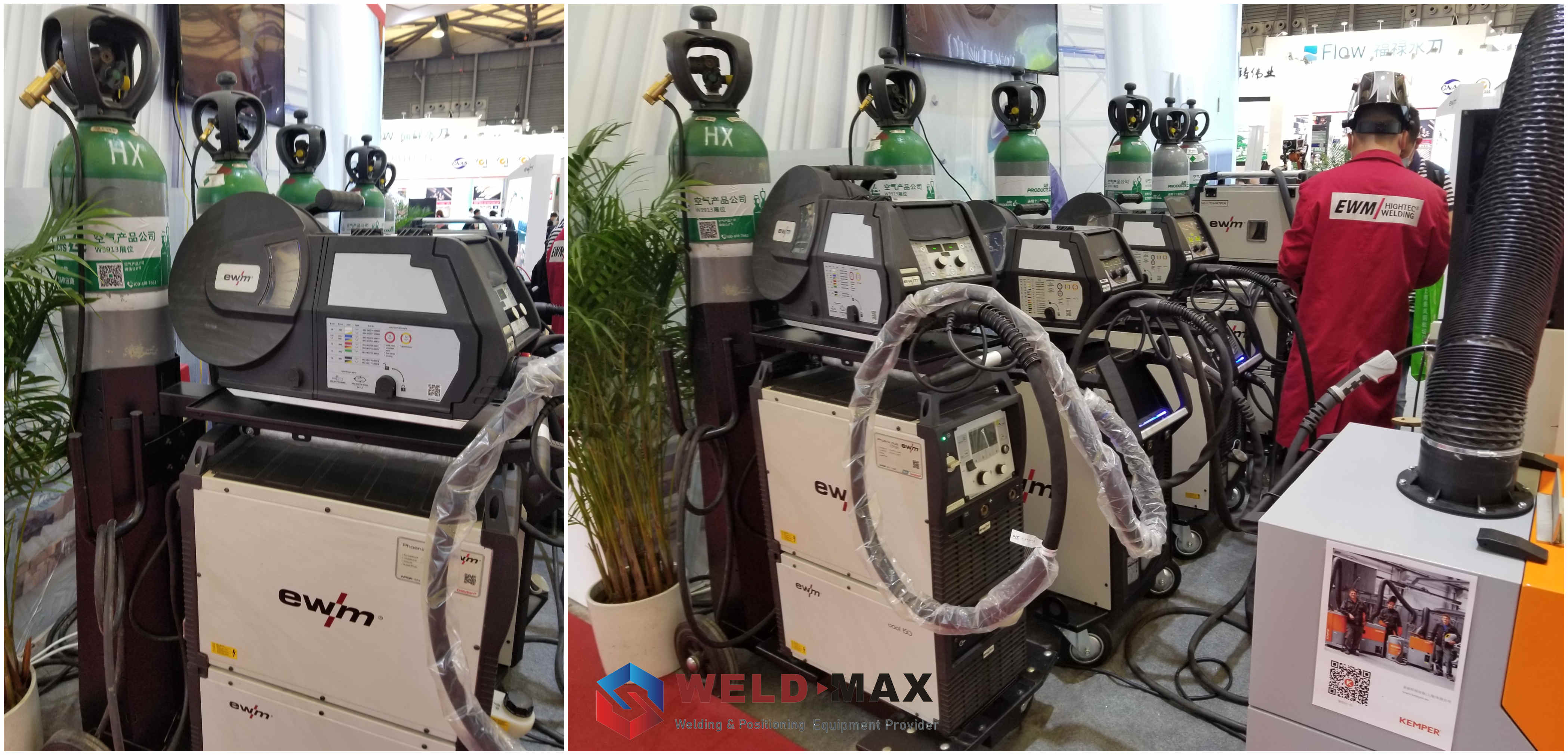Welding And Positioning Equipment—The Scene Of The Shanghai Essen ...