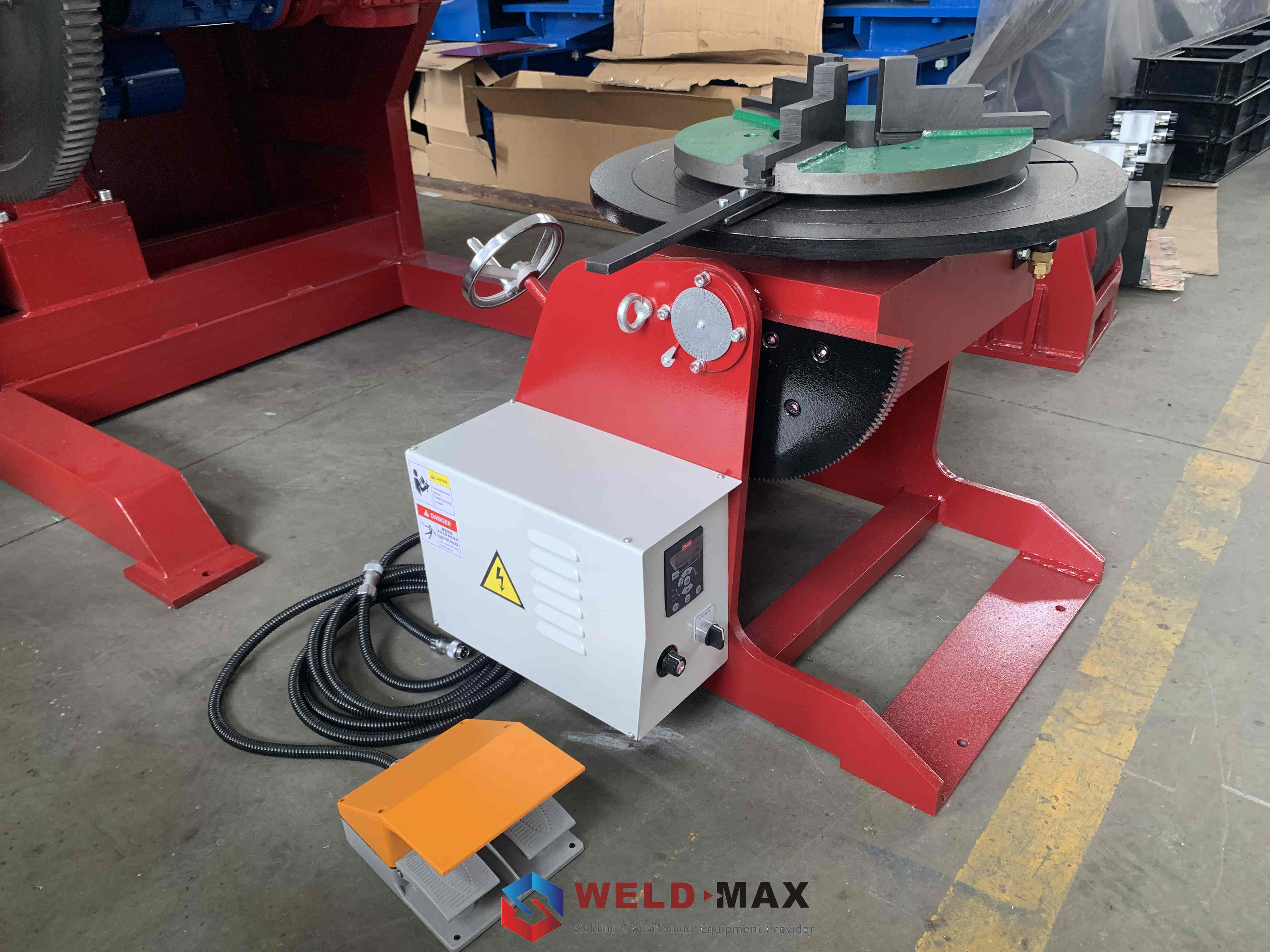 Welding And Positioning Equipment— Rotation And Tilt Of The Worktable