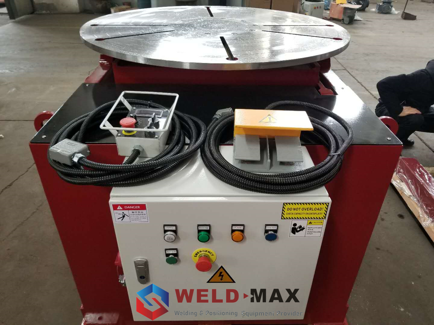 1.2Ton Welding Positioner For Pipe Elbow Rotation And Tilting - China ...