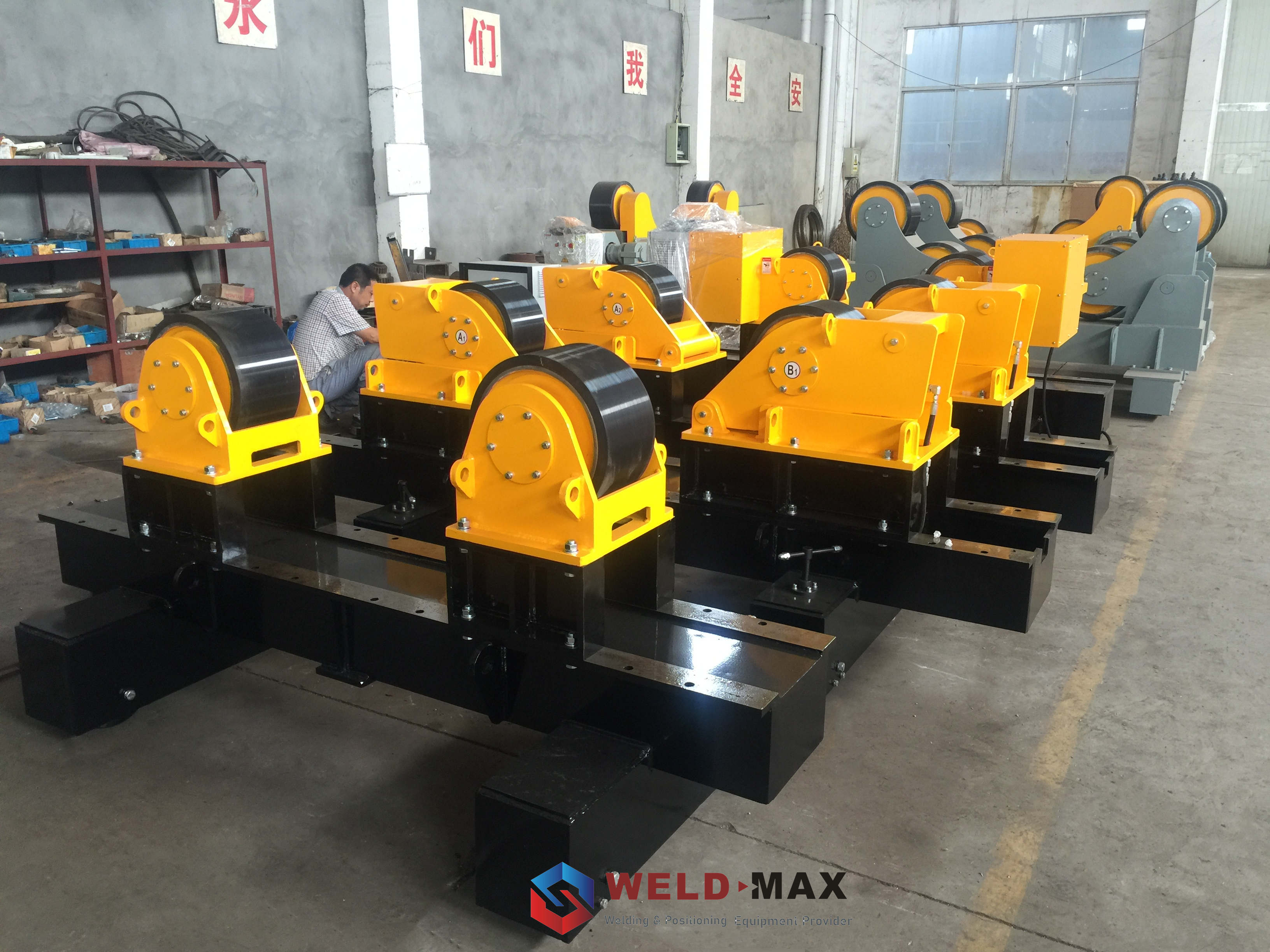 Fit-Up Growing Line Welding Rotator_— Pipe Welding And Positioner Equipment