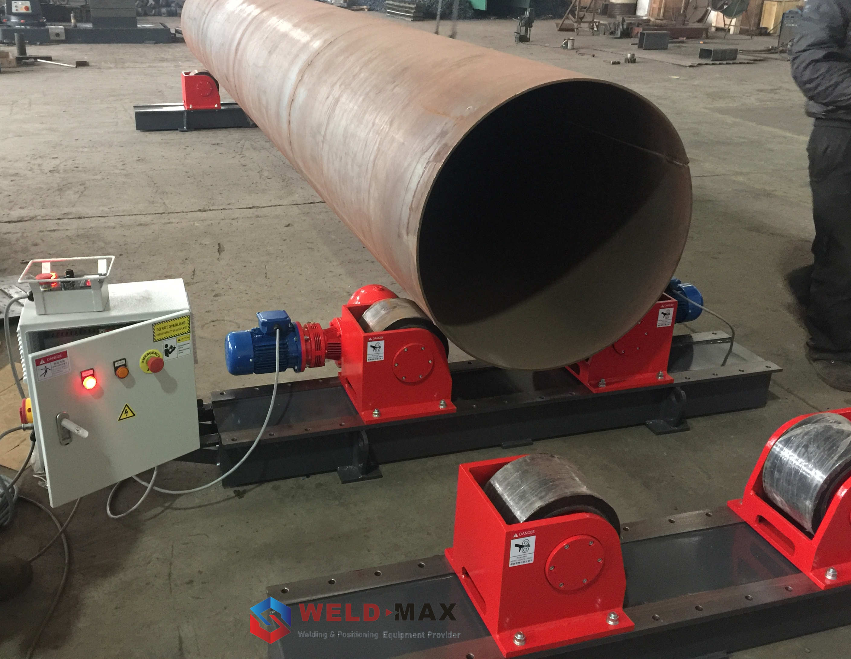 Welding Turning Rolls For Pipe Tank And Vessel - China Wuxi Sanlian ...